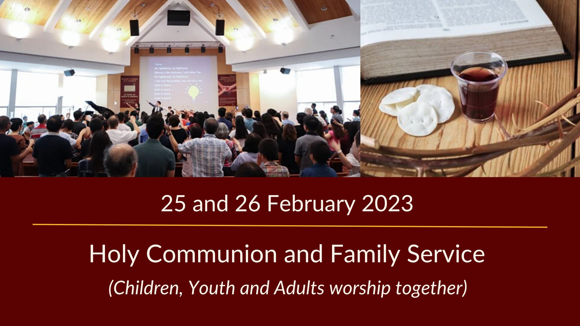 Holy Communion and Family Service