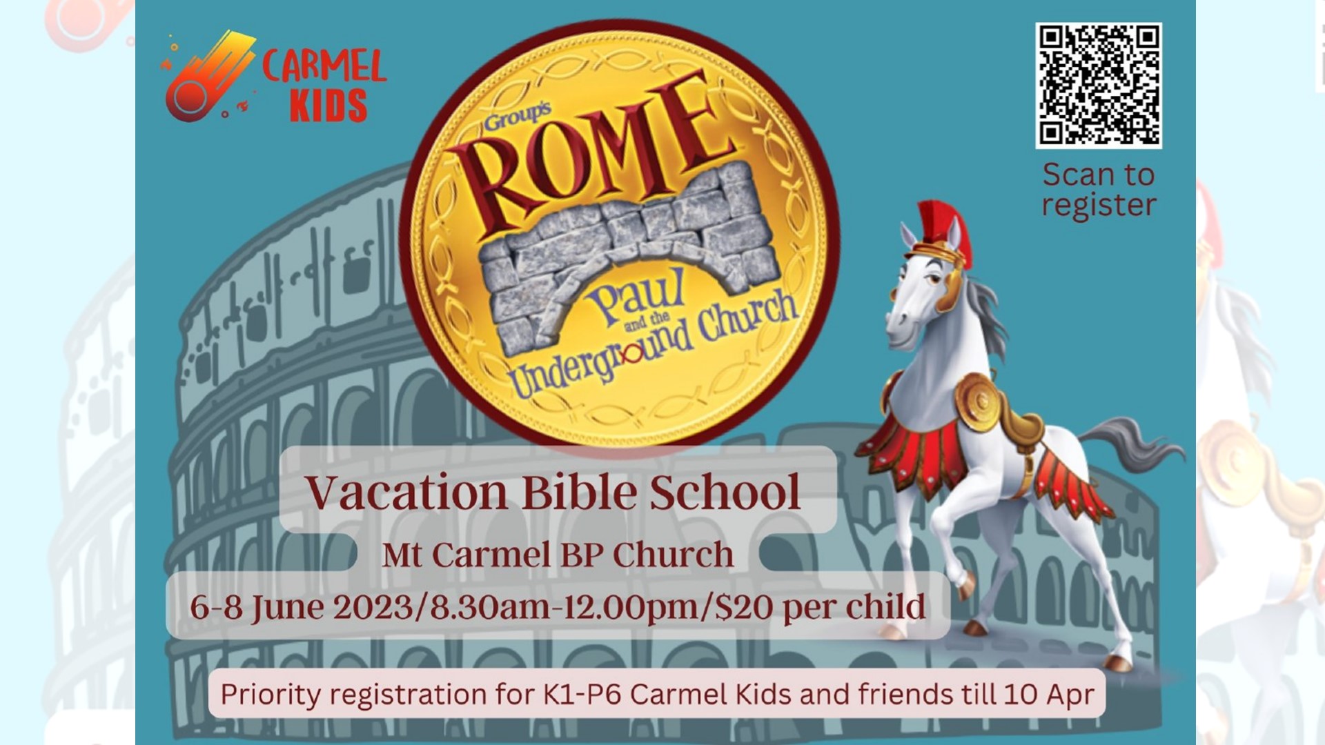 Annual Vacation Bible School (VBS)